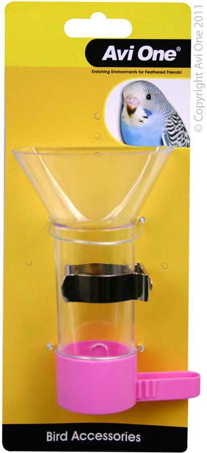 Avi One Bird Feeder - Funnel Feeder With Metal Holder 12cm - Maximum ...